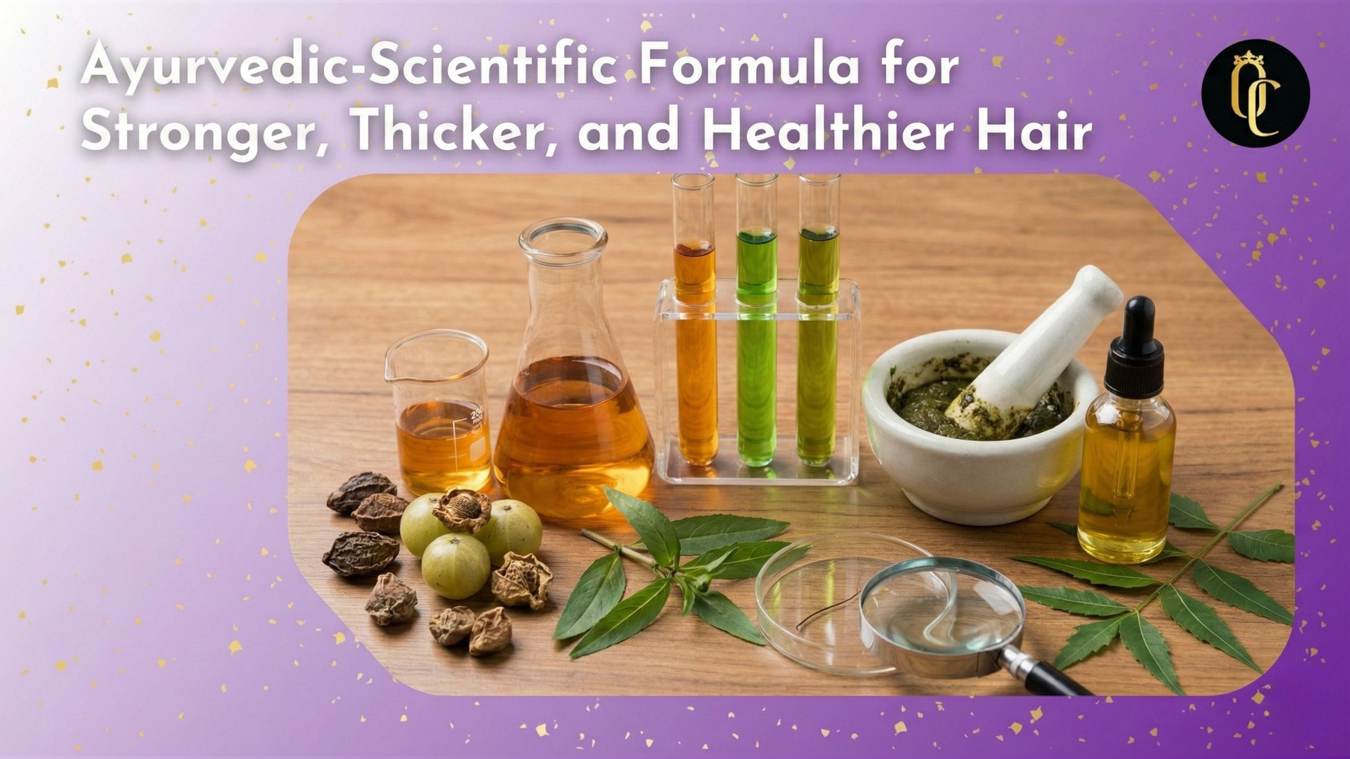 Hair Growth Serum: The Ayurvedic-Scientific Formula for Stronger, Thic ...