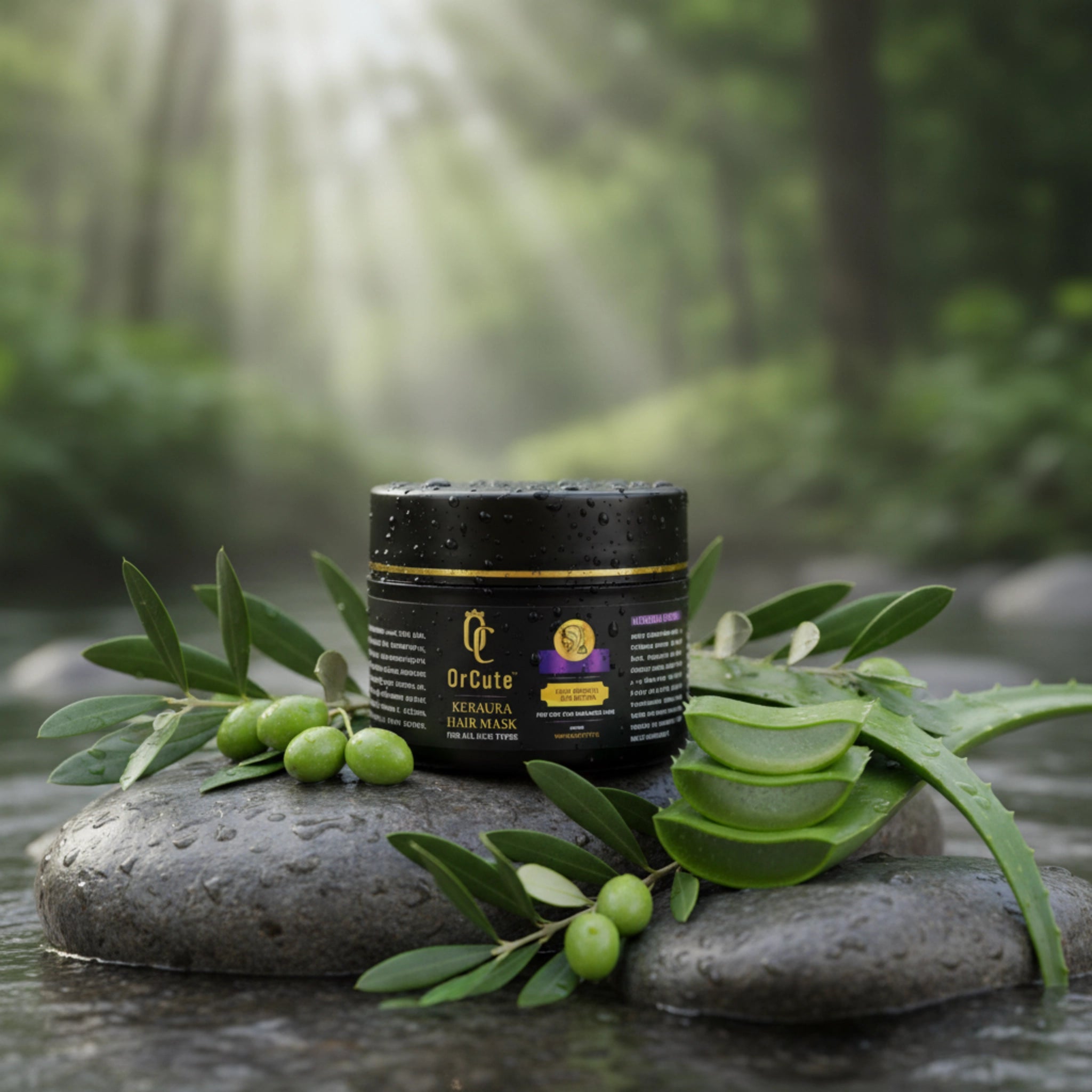 OrCute Intensive Repair Hair Mask for Dry & Damaged Hair – ORCUTE